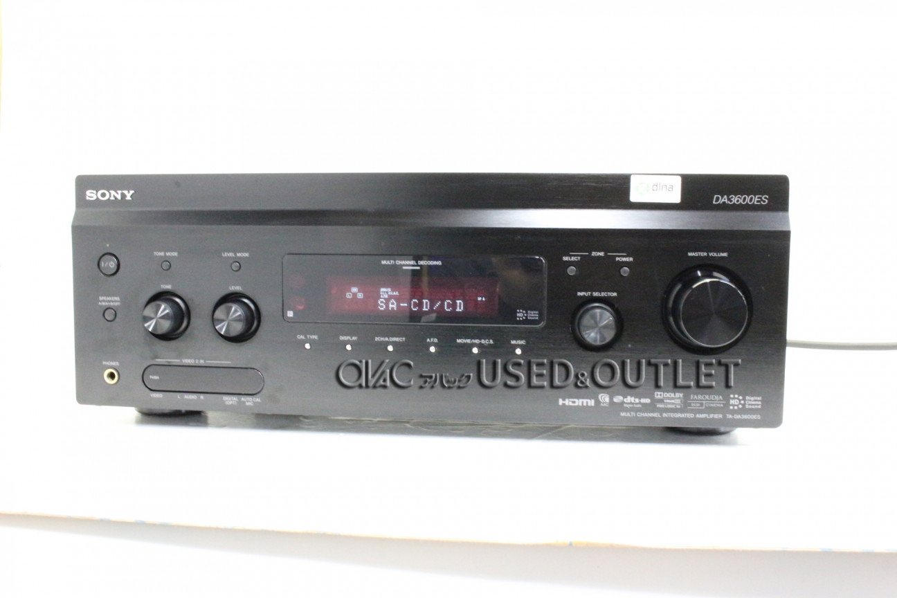 【買取】SONY TA-DA3600ES【コード01-00791】 | 買取サイトのアバック