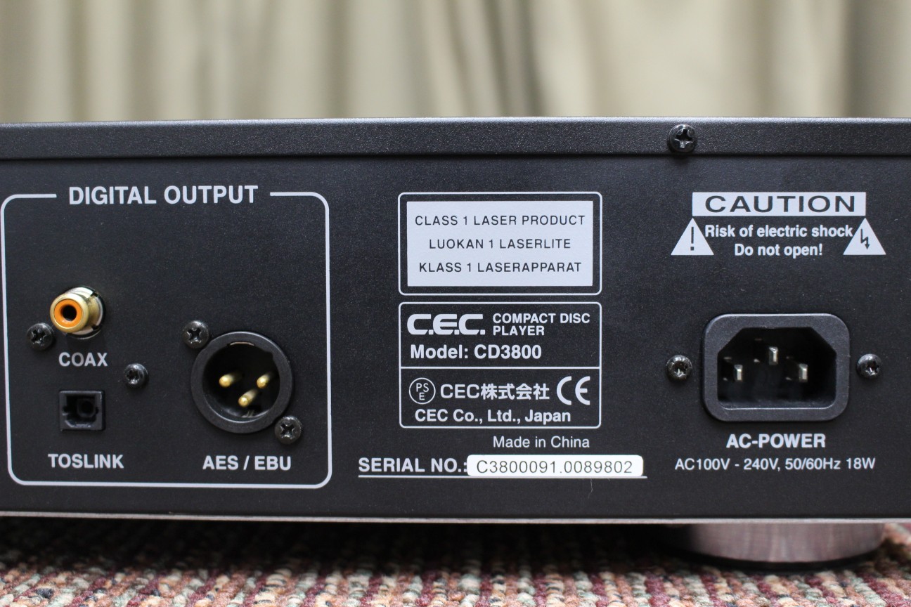 【中古】CEC CD3800(B)【コード00-95609】 | 中古販売・買取サイトのアバック