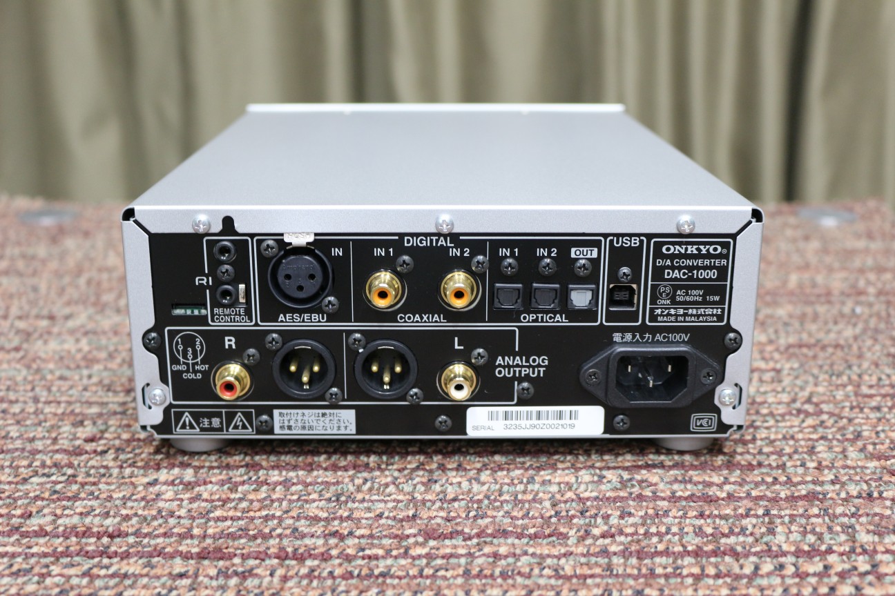 【中古】ONKYO DAC-1000【コード00-92979】 | 中古販売・買取サイトのアバック